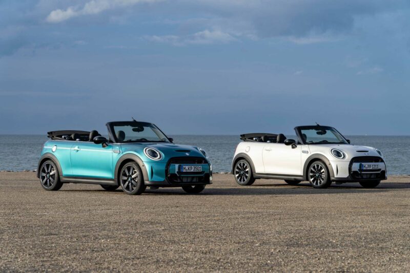 Das MINI Cabrio in der Seaside Edition